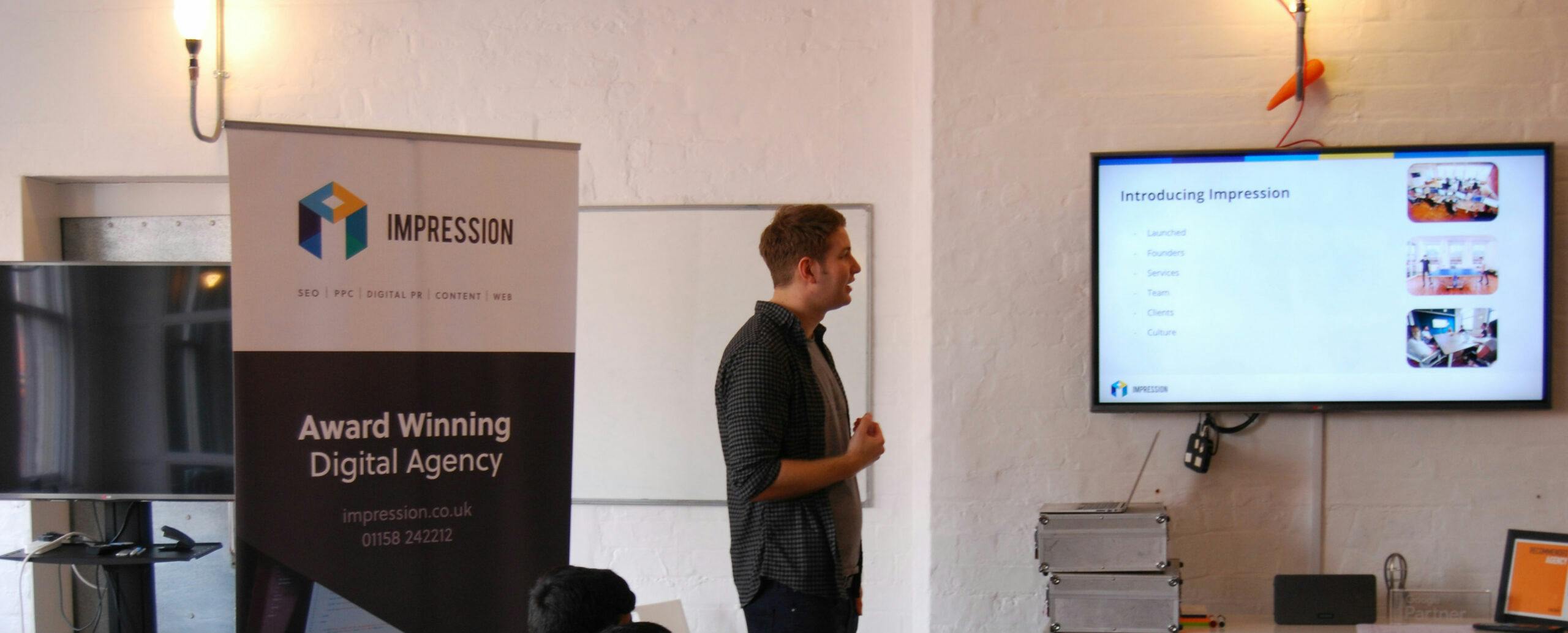 Impression kicks-off UoN student Work Insight event - Impression