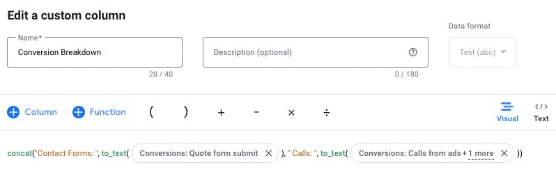 13 Custom Columns to enhance Google Ad reporting | Impression