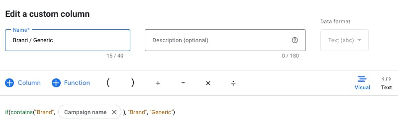 13 Custom Columns to enhance Google Ad reporting | Impression
