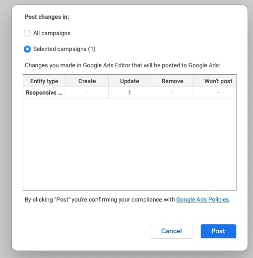 Complete Guide to the Google Ads Editor for 2023 | Impression