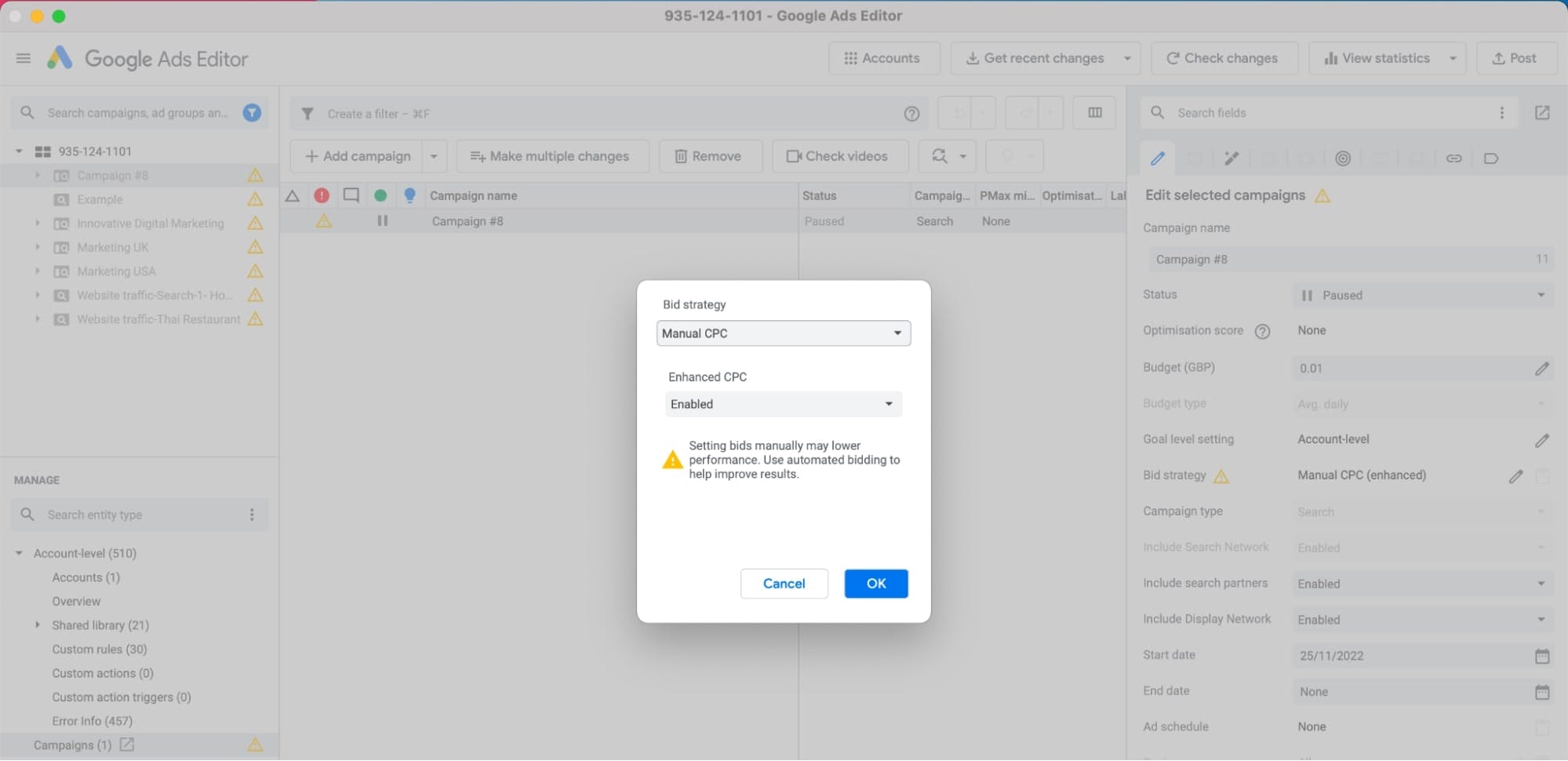 Complete Guide to the Google Ads Editor for 2023 | Impression