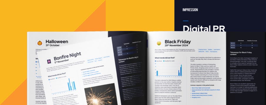 Digital PR Content Calendar: Key Dates To Plan Content | Impression