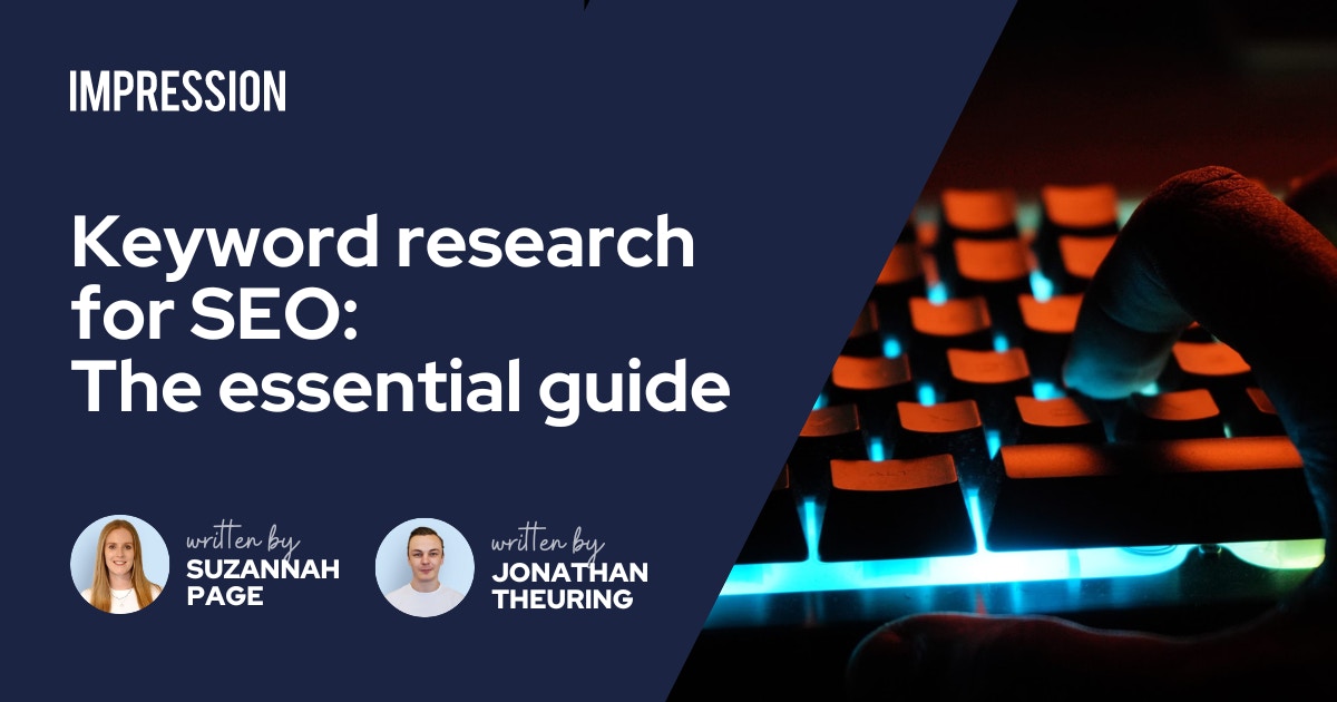Keyword Research for SEO: Essential Guide with Expert Tips | Impression